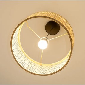 Brilagi - LED Lustr na lanku CERIA BOHO 1xE27/40W/230V pr. 40 cm bambus