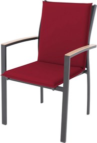 Doppler ELEGANT 2428 - set 6 ks polstrů na křeslo s nízkým opěradlem