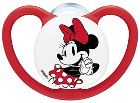 NUK Dudlík Perfect Match Air Mickey 0-6 m 1 ks box  Red