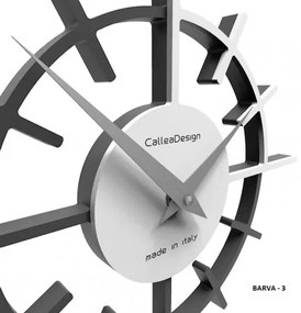 Designové hodiny 10-018 CalleaDesign Crosshair 29cm (více barevných variant) Barva zelená oliva-54