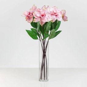 Umělá magnolie GINA růžová. Cena uvedena za 1 kus.