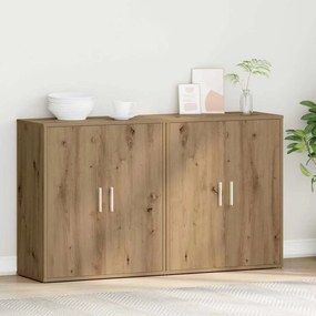 Servírovací skříň 2 ks Artisanový dub 60 x 31 x 70 cm 3365551