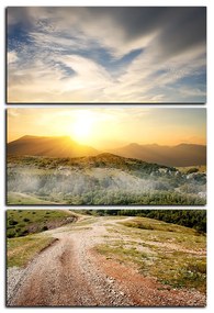 Obraz na plátně - Krásné hory - obdélník 7216B (105x70 cm)
