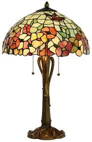 Stolní lampa Tiffany FLOWERS Clayre &amp; Eef 5LL-5981