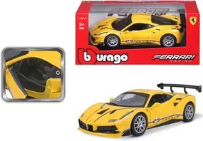 Bburago Ferrari Racing 488 Challenge Yelow / měřítko 1:24