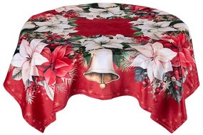 Středový ubrus RED POINSETTIA 85 x 85 cm