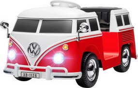 AIYAPLAY dětské elektroauto, 12V dětské vozidlo s MP3, dvoumotorové, elektrické vozidlo s klaksonem, měkký start, 89x49x41,5 cm, červená
