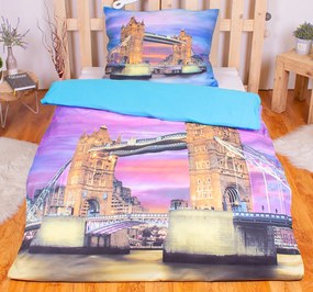 3D povlečení 140x200 + 70x90 - Medvídek