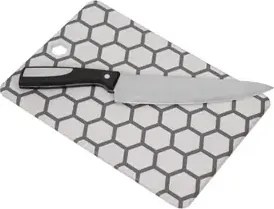 RESTO 95402 Plastové krájecí prkénko 29 x 20 x 0.8 cm (SHAM)