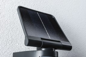 P 94609 Solární LED osvětlení zdí Lesla pohybové čidlo (IR) IP65 hranaté 150x130mm 3000K 12,5W antracit umělá hmota - PAULMANN