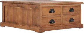 vidaXL Konferenční stolek 68 x 68 x 30 cm masivní teakové dřevo [286274]
