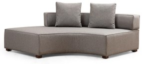 Atelier del Sofa Rohová sedací souprava Gondol-1 (L3-CHL) - Grey, Šedá