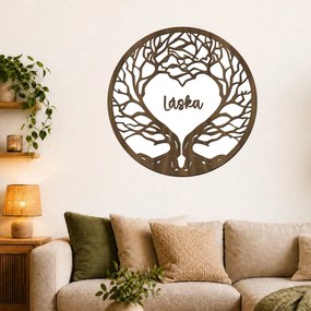 dřevo života Dřevěný strom ESENCE Zvolte barvu dekoru: Ořech, Zvolte rozměr Ø (cm): 40