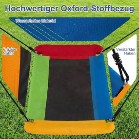 Costway Rám houpačky venkovní 3 v 1 houpačka s dětskou houpačkou zahradní