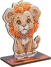 CRYSTAL ART Diamantové malování Safari: Lev