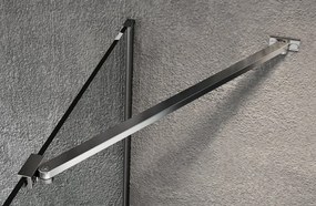 Gelco VARIO CHROME jednodílná sprchová zástěna k instalaci ke stěně, čiré sklo, 900 mm GX1290GX1010