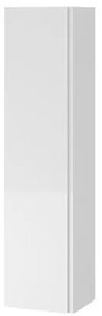 Cersanit Moduo - Vysoká skříňka, 160x40x34 cm, 1 dvířka, panty L/P, vnitřní zrcadlo, bílá S929-020