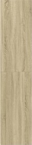Skříň highboard dub sonoma 40 x 41 x 185 cm kompozitní dřevo 3281668