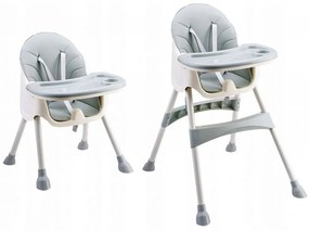 EcoToys  Dětská jídelní židlička Azure, HC-823