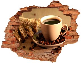 Wallmuralia Samolepící nálepka Aromatická káva 90x70 cm