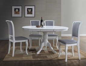 Jídelní rozkládací stůl Olivia 106/141 cm bílý