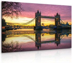 Malvis ® Obraz londýnský Tower Bridge II Velikost: 120x80 cm