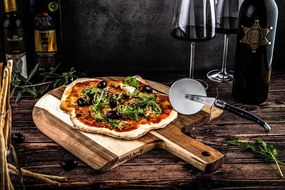 Style de Vie Kráječ na pizzu s akátovým prkénkem