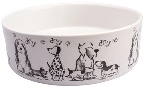 Keramická miska pro psa Dog friends, 15 x 5 cm