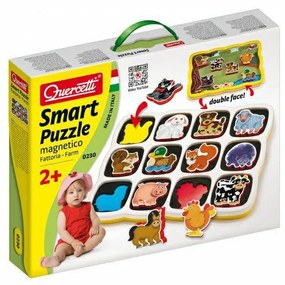 Quercetti Smart Puzzle magnetico Farm