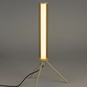 Béžová skleněná stolní lampa ZUIVER SCOTTY