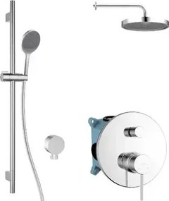 kielle - Sprchový set s baterií pod omítku, pro 2 spotřebiče, s příslu