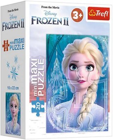 Trefl TR PUZZLE MiniMaxi Frozen 2 (Ledové Království) 16x22cm 20 dílků 4 druhy tr56022