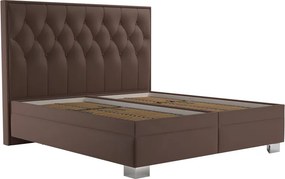 BLANÁŘ Postel Kristin 180x200 tmavě hnědá