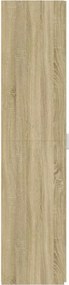 Skříň highboard dub sonoma 30 x 42,5 x 185 cm kompozitní dřevo 3281394