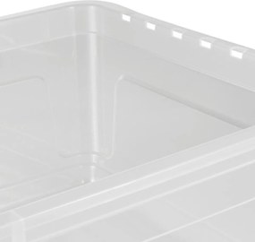 Keeeper Úložný box s víkem BEA Clearbox 43L, 59 x 39 x 27 cm