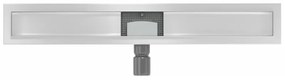 Mexen Flat nerezový sprchový žlab 70 cm - tělo žlabu bez krytu, 1015070