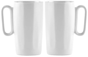 Bílé hrnky z kameniny v sadě 2 ks 330 ml Fuori – Vialli Design