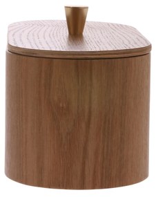 HK living Dekorativní box Ash Wood, přírodní barva, dřevo, kov