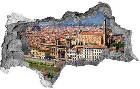 Wallmuralia Fototapeta díra na zeď 3D Florencie Itálie 95x73 cm