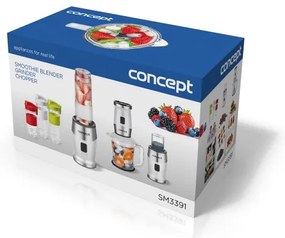 Concept SM3391 - Smoothie mixér s příslušenstvím 700W/230V bílá