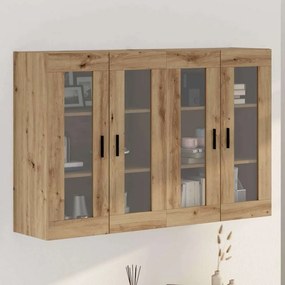 Nástěnné skříňky 2 ks dub artisan 69,5 x 34 x 90 cm 3394582