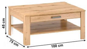 Konferenční stolek, dub apalačský, PUSAN T