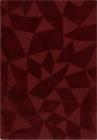 Kusový koberec Moderno Shard Red, 200x290, červená, chodba / predsieň, Flair Rugs