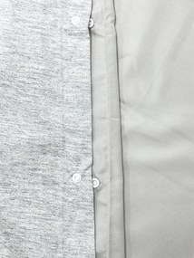 Sinsay - Jednobarevná sada ložního prádla - šedá
