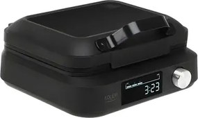 Adler AD 3087 černá / Vaflovač / 1500 W / LED displej / timer / nepřil