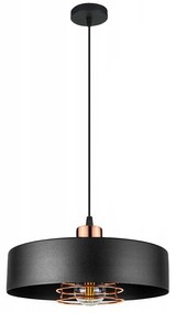 Toolight Závěsné svítidlo s APP1246-1CP Black/Rose gold