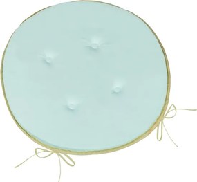 Bellatex Sedák Adéla kulatý hladký průměr 40 cm Mentolová