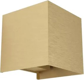 Eglo Valmontone zlatá / Nástěnné LED svítidlo / 2x3 W