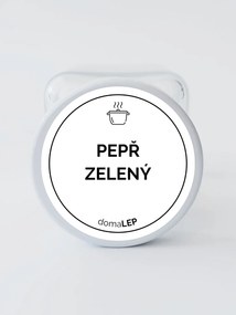 Samolepka na kořenky PEPŘ ZELENÝ bílá 5 cm tučné písmo