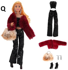 Šatičky pro panenku Barbie (30 cm) Varianta: Q